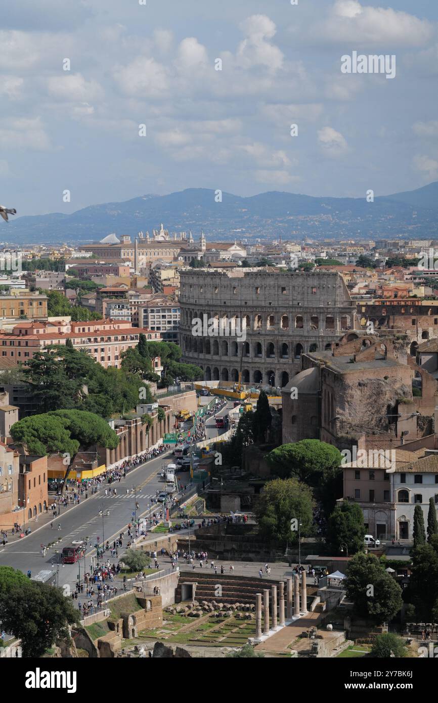 Ancient Roman and Medieval historical sites around Rome, Italy ...
