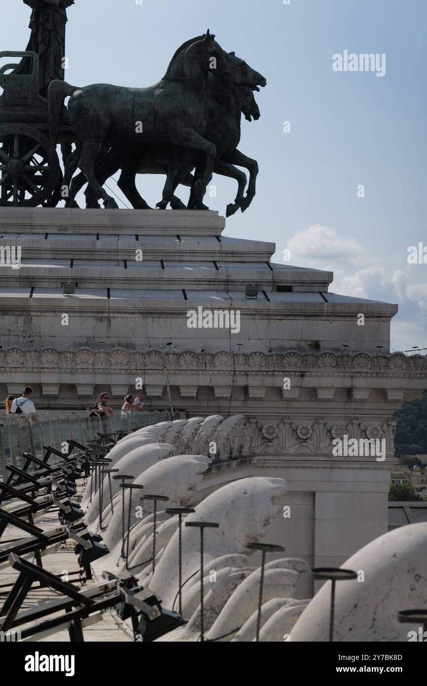 Rome’s iconic Wedding Cake Building, the popular nickname of Altare ...