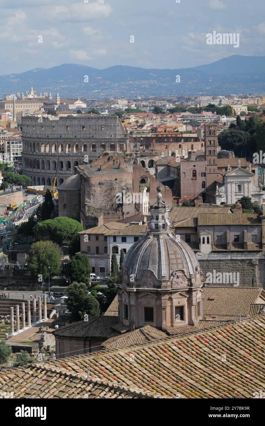 Ancient Roman and Medieval historical sites around Rome, Italy ...