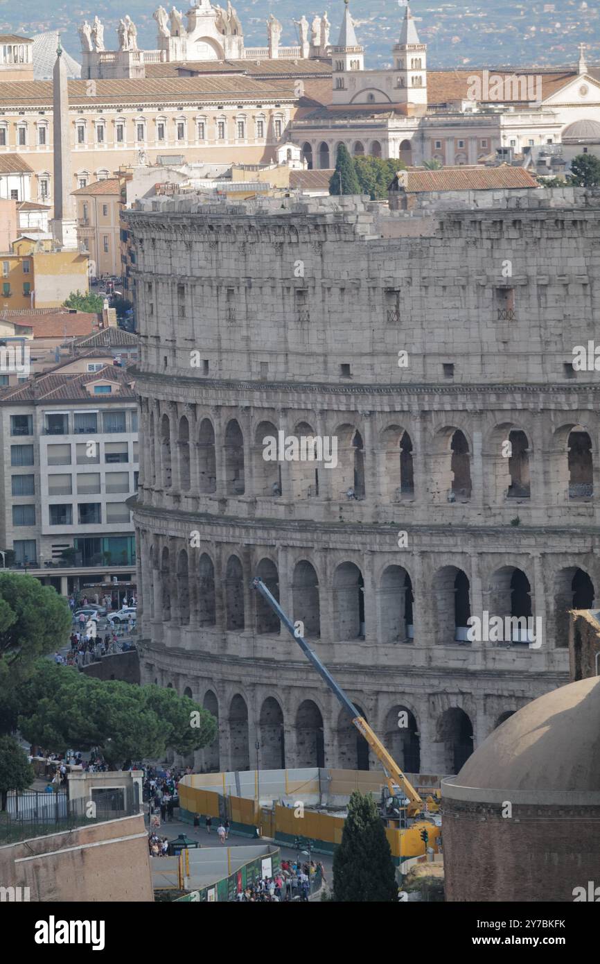 Ancient Roman and Medieval historical sites around Rome, Italy ...
