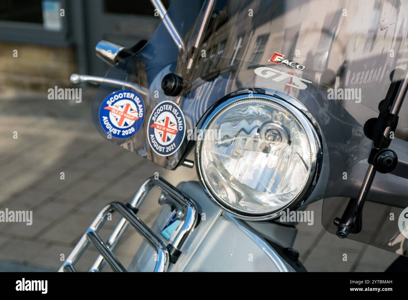 Vespa. Ribble Valley Scooter Rally 2024 Stock Photo - Alamy
