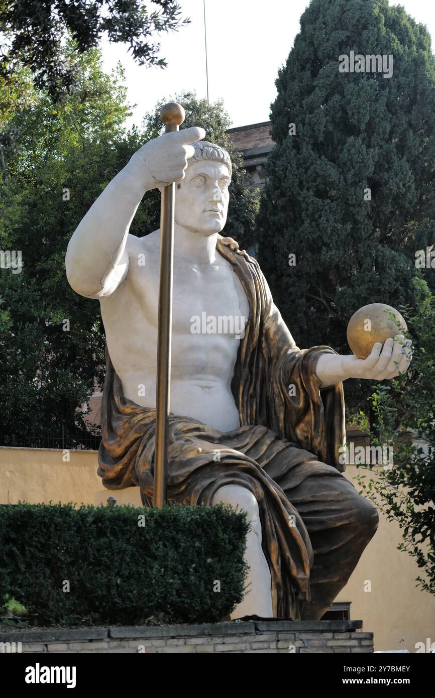 The Colossal Statue of Constantine I is one of the most iconic ...