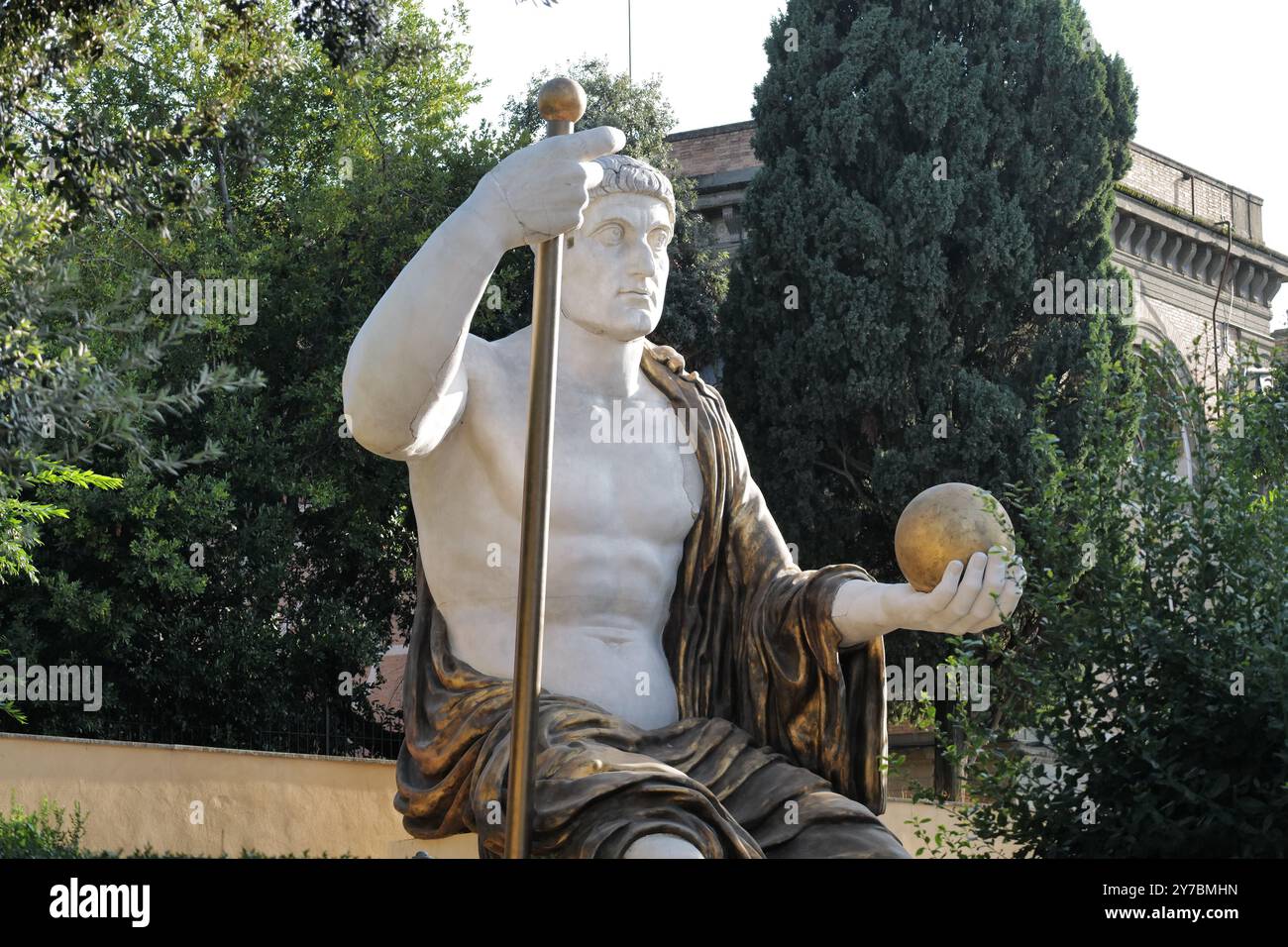 The Colossal Statue of Constantine I is one of the most iconic ...
