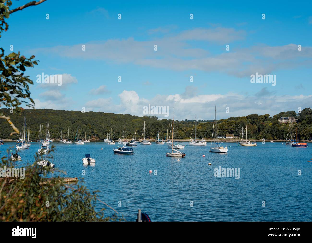 Helford cornwall sunset hi-res stock photography and images - Alamy