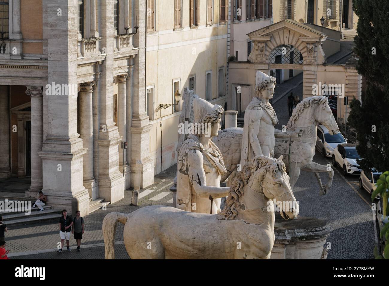 View of ancient, medieval, and renaissance architectural around the ...