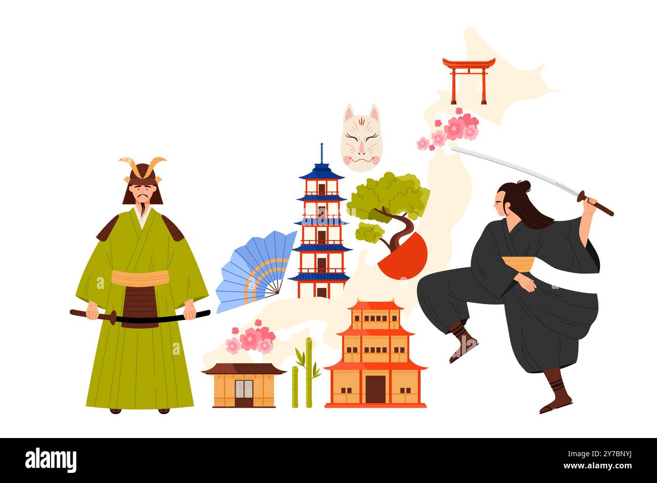 Explore the essence of Japanese culture through captivating illustrated ...