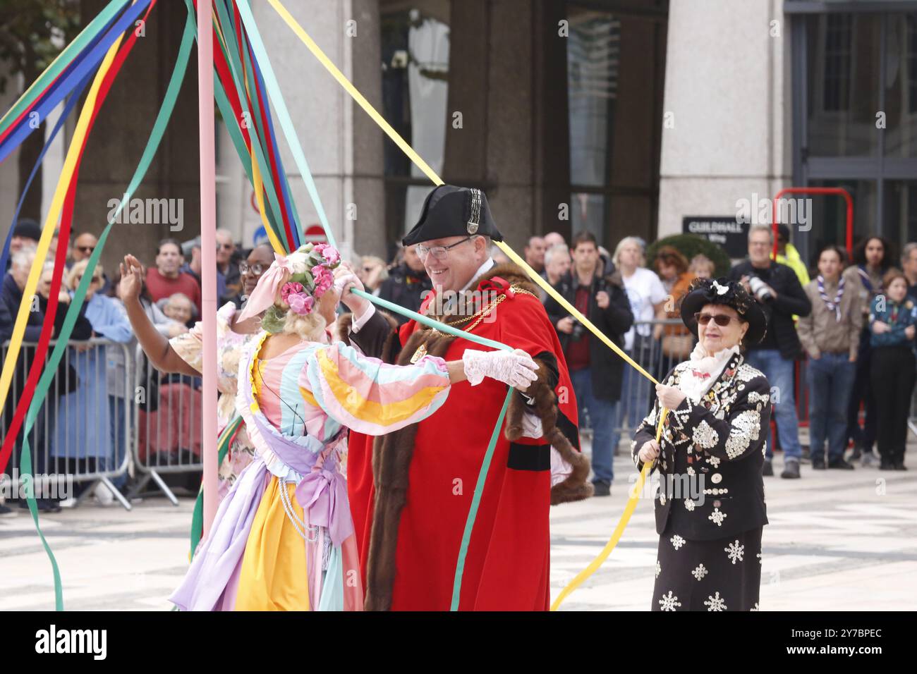 29 September 2024,Guildhall, London Costermongers Harvest Festival The ...