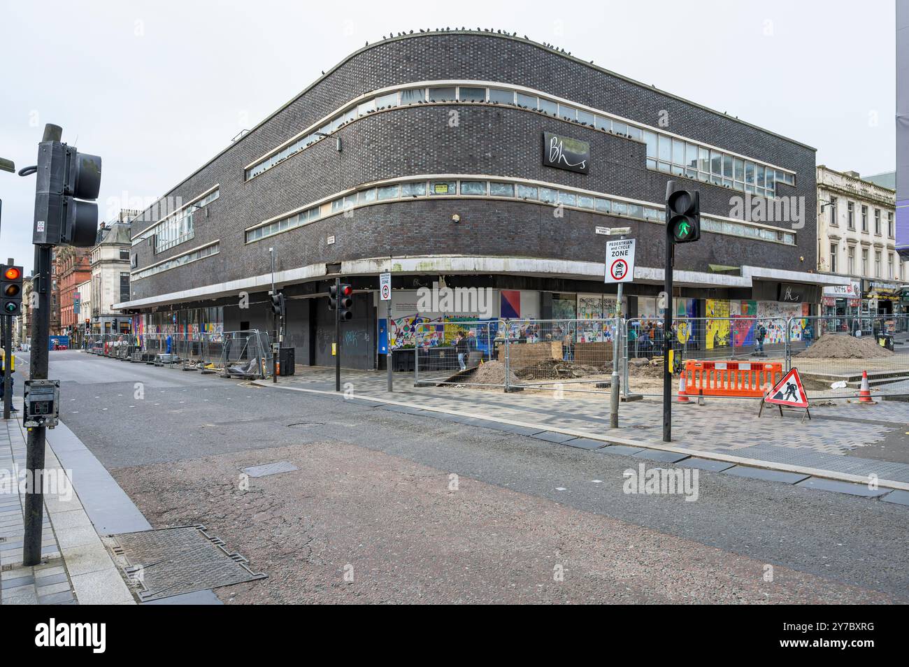 The former British Home Stores department store on the junction of ...