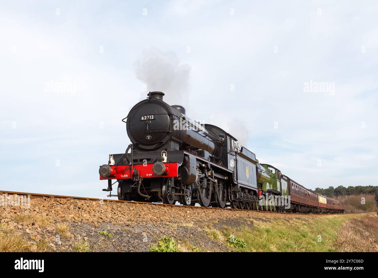 Steam trains on the North Norfolk Railway Stock Photo - Alamy