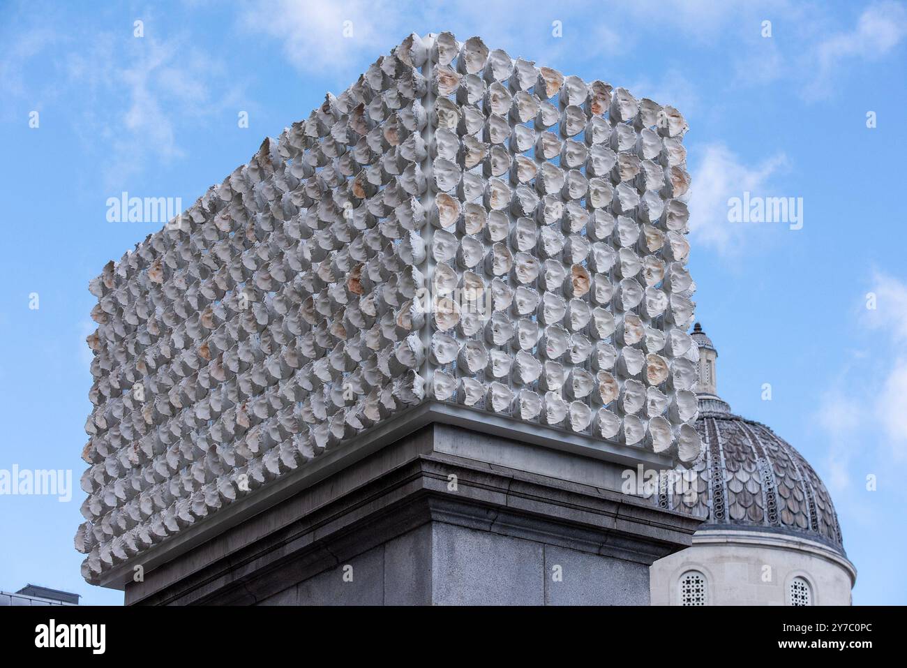 Installation placed on the Fourth Plinth outside at the National ...