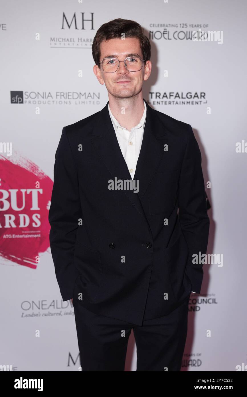 Harry McDonald attending the Stage Debuts Awards at 8 Northumberland ...