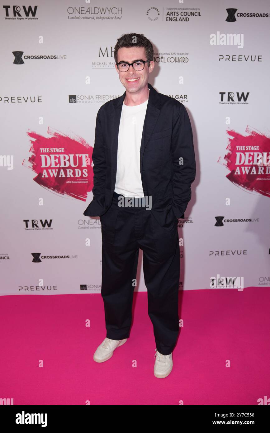 Jack Godfrey attending the Stage Debuts Awards at 8 Northumberland ...