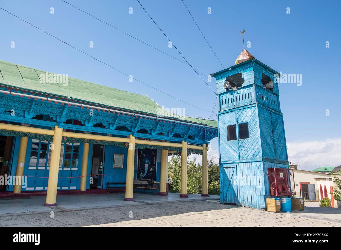 Kyrgyzstan, Karakol, Dungan mosque Stock Photo - Alamy
