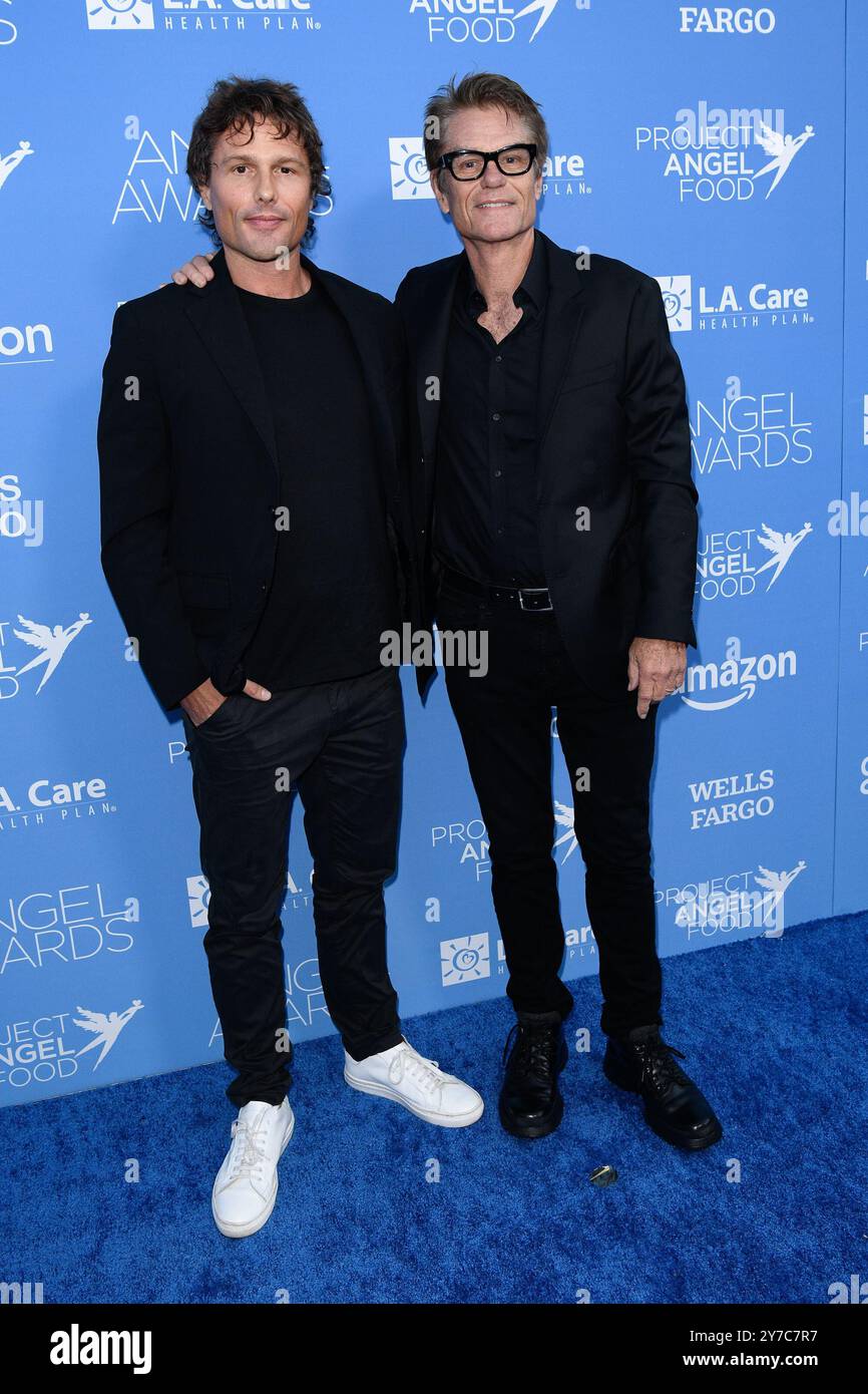 28 September 2024 - Los Angeles, California - L-R: Dimitri Hamlin and ...