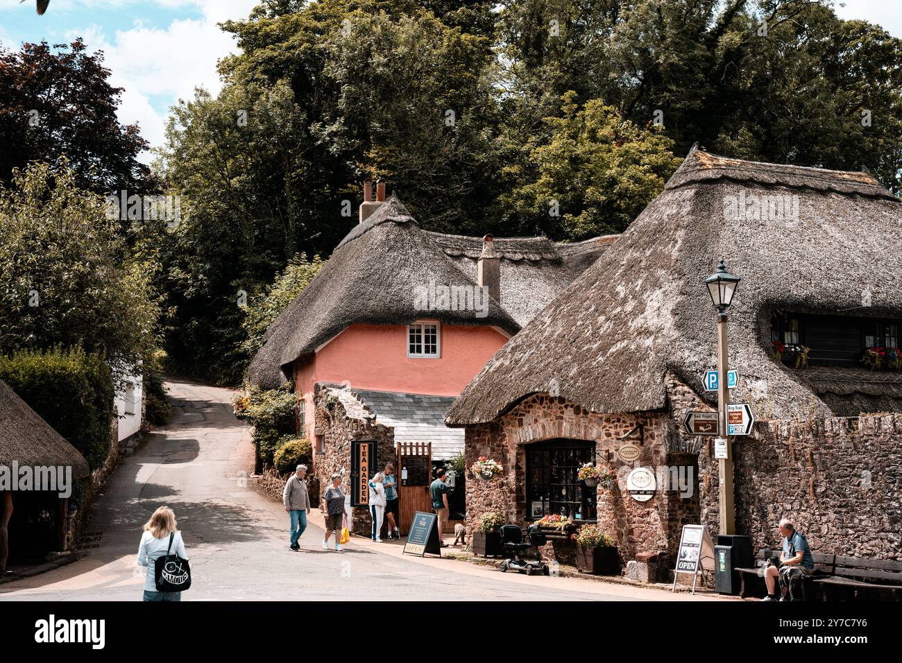 Cockington village hi-res stock photography and images - Alamy