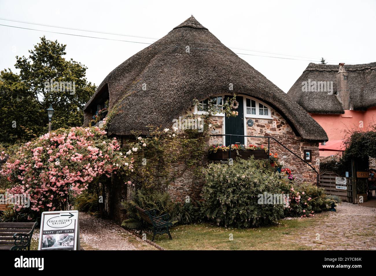 Cockington village devon Stock Photo - Alamy