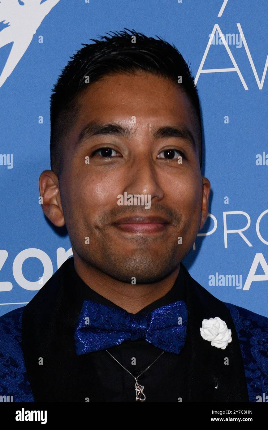 Los Angeles, California, USA. 28th Sep, 2024. Noe Garcia. Project Angel ...