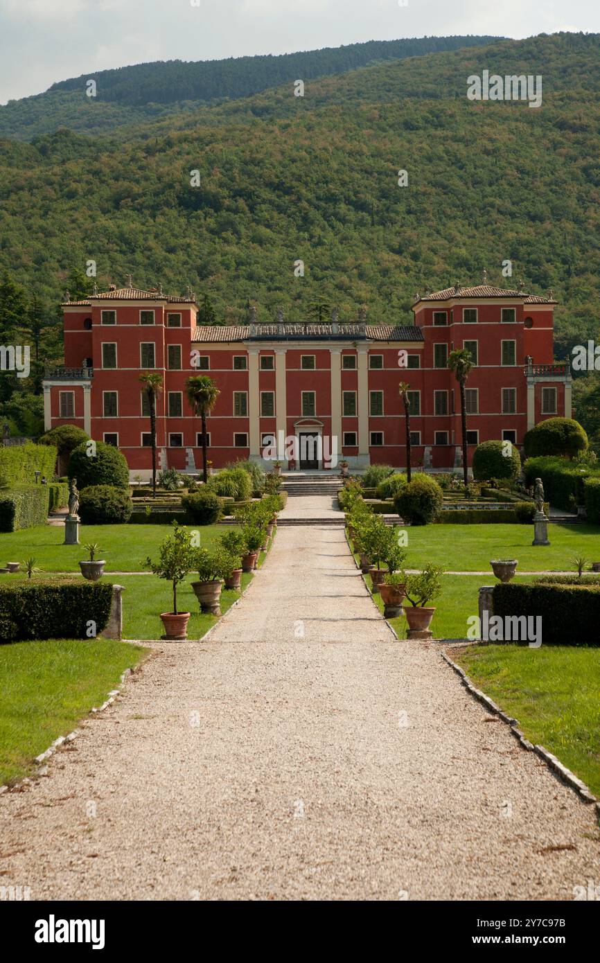 Villa Pellegrini stands alone in a dominant position at Castion ...