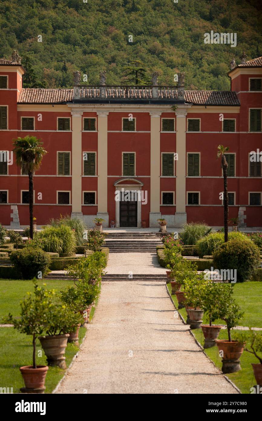 Villa Pellegrini stands alone in a dominant position at Castion ...