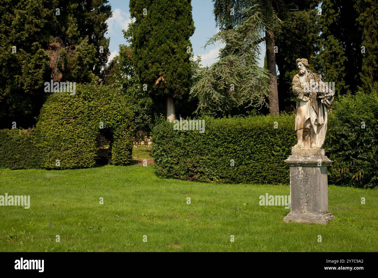 Villa Pellegrini stands alone in a dominant position at Castion ...