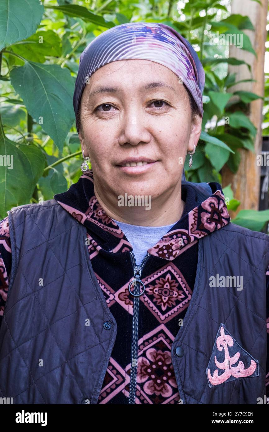 Kyrgyzstan, Kochkor, portrait Stock Photo - Alamy