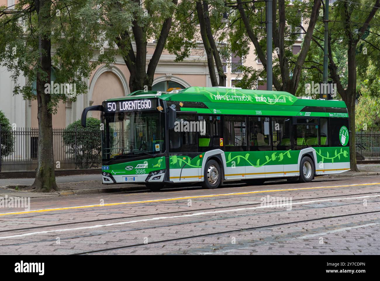 A picture of a Milano bus Stock Photo - Alamy