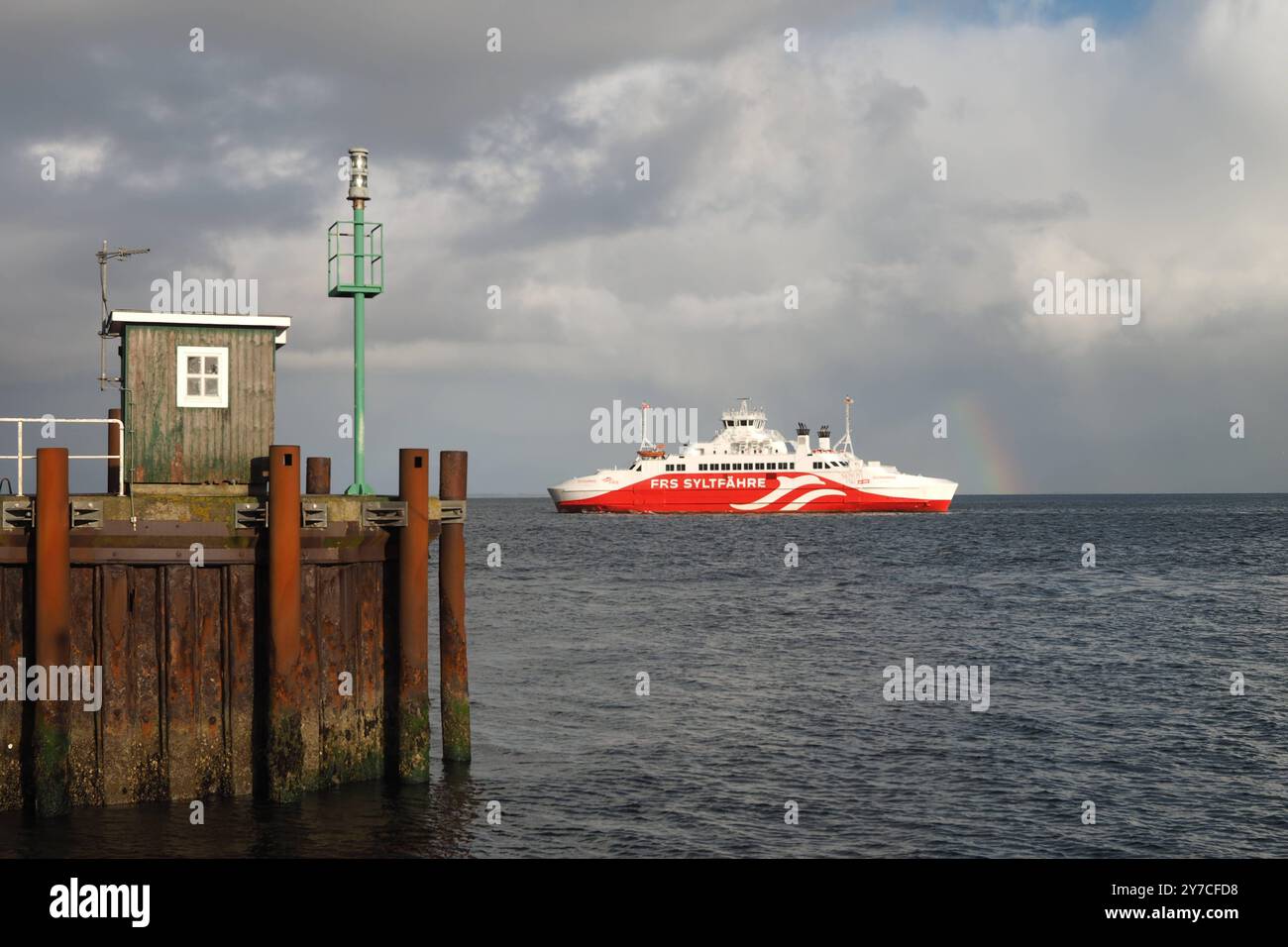RECORD DATE NOT STATED 29.09.2024 Die Autofähre, FRS Syltfähre ...