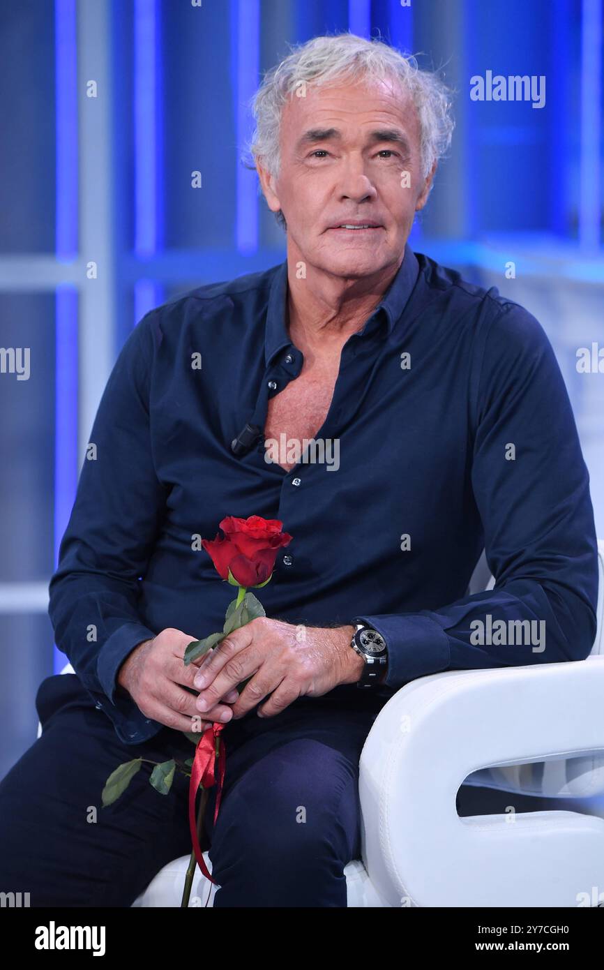 Rome: Rai Studios ex Dear. Broadcast Domenica in. In the photo: Massimo ...