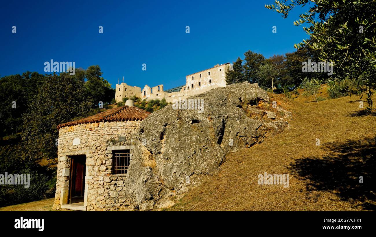 Nestled among the vineyards on the slopes of Montello is the Abbey of ...