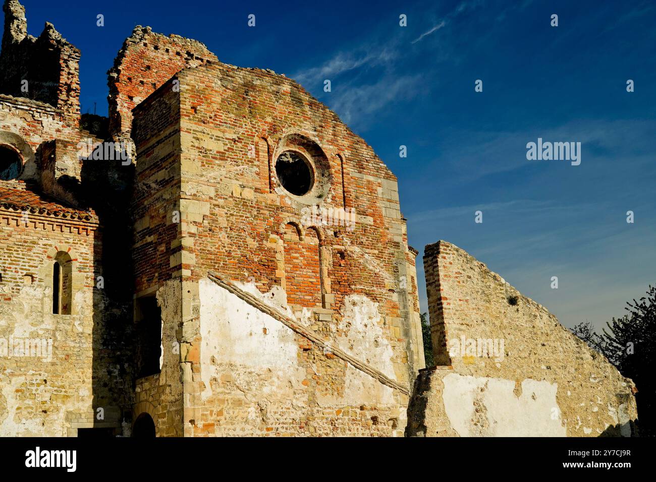 Nestled among the vineyards on the slopes of Montello is the Abbey of ...
