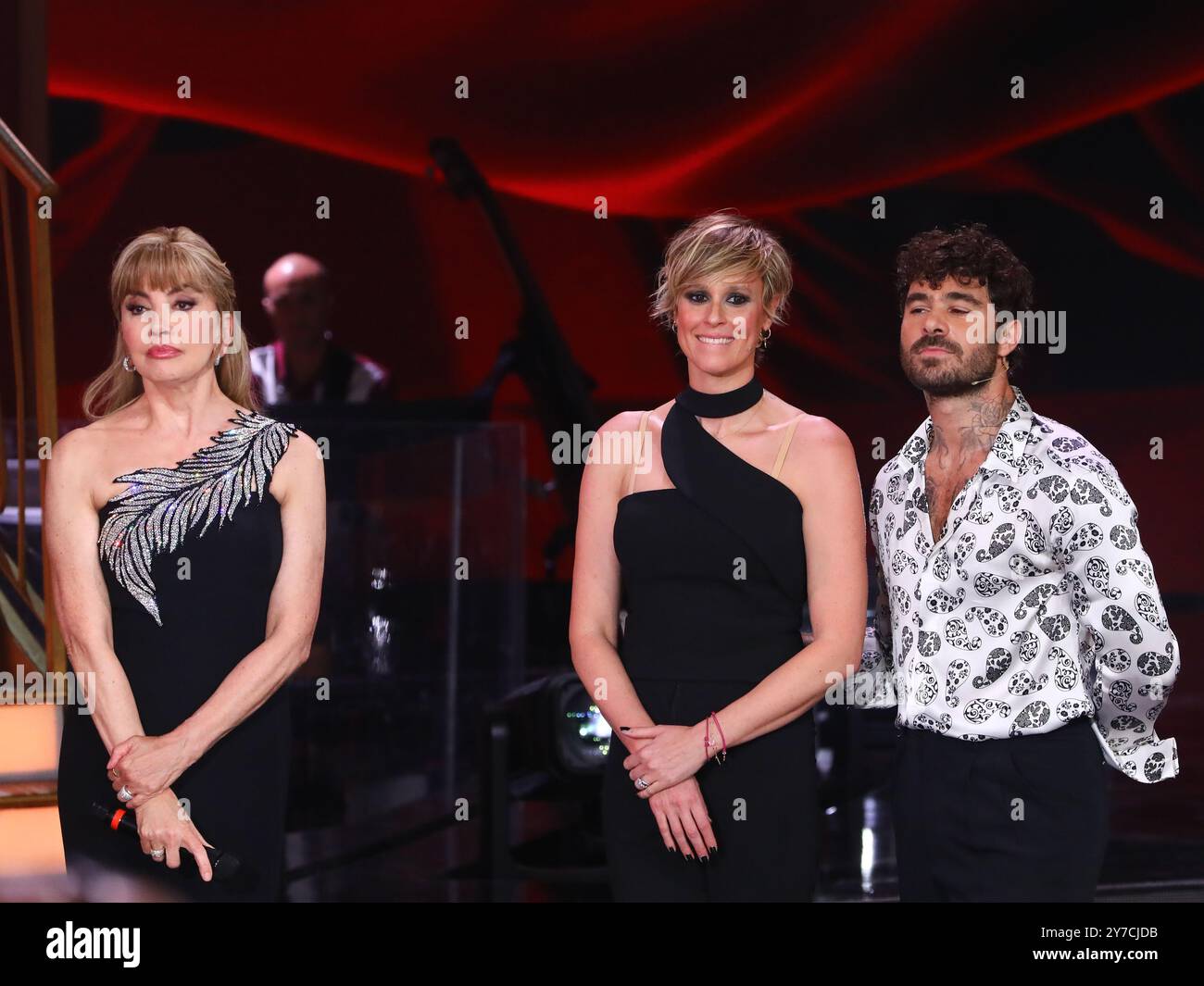 Rome, Rai auditorium of the Foro Italico, TV show "Dancing with the ...