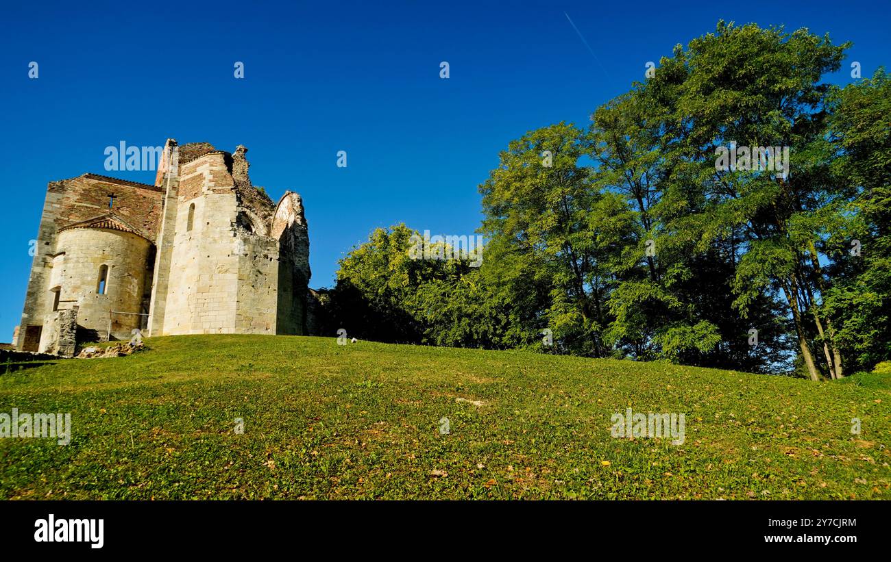 Nestled among the vineyards on the slopes of Montello is the Abbey of ...