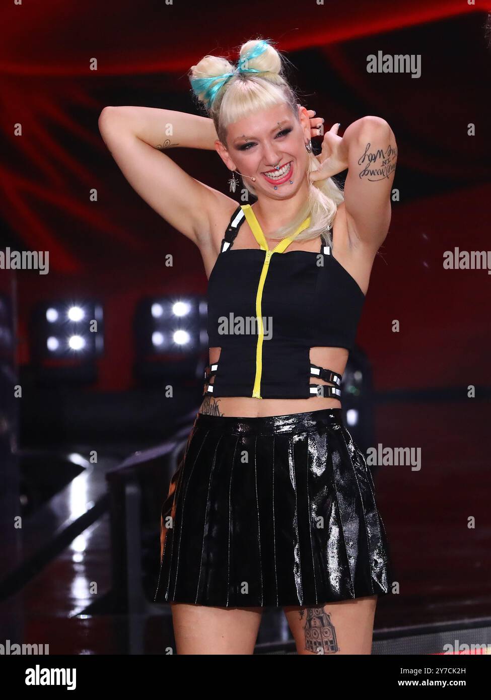 Rome, Rai auditorium of the Foro Italico, TV show "Dancing with the ...