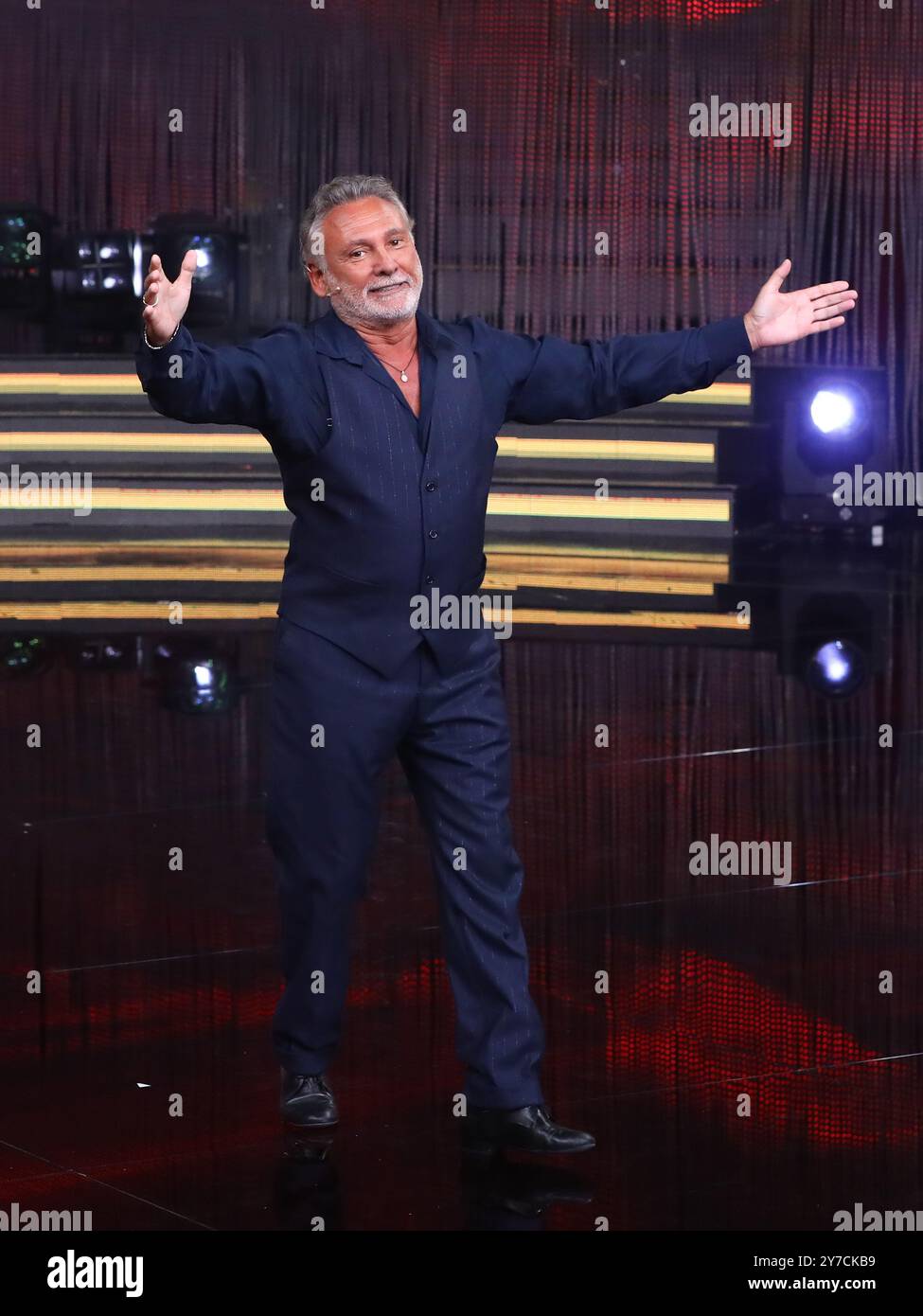 Rome, Rai auditorium of the Foro Italico, TV show "Dancing with the ...