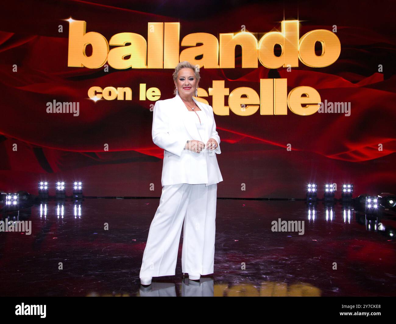 Rome, Rai auditorium of the Foro Italico, TV show "Dancing with the ...