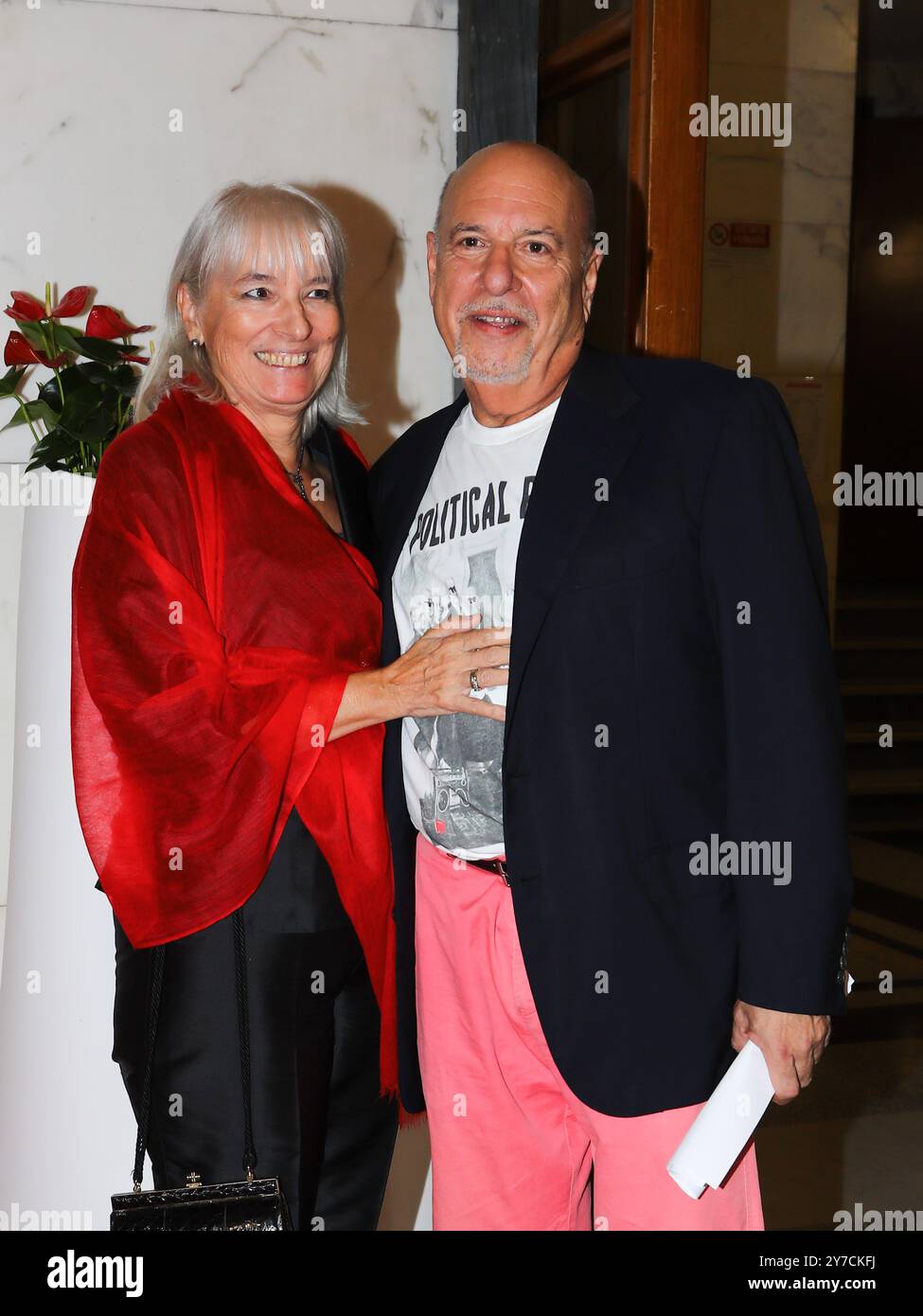 Rome, Rai auditorium of the Foro Italico, TV show "Dancing with the ...