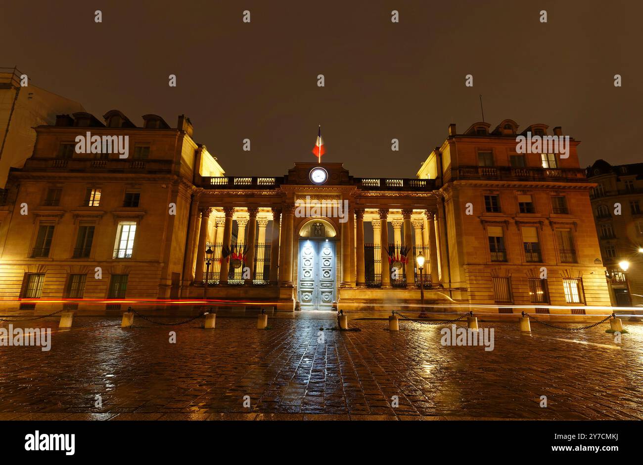 The French national Assembly-Bourbon palace the lower house of the ...