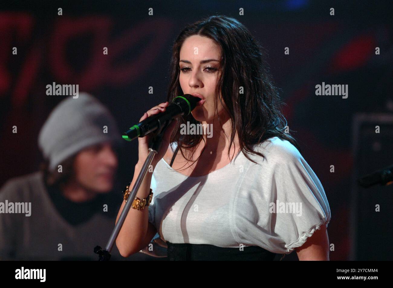 Milan Italy 05/01/2008: Paola Iezzi of the Paola & Chiara,Italian ...