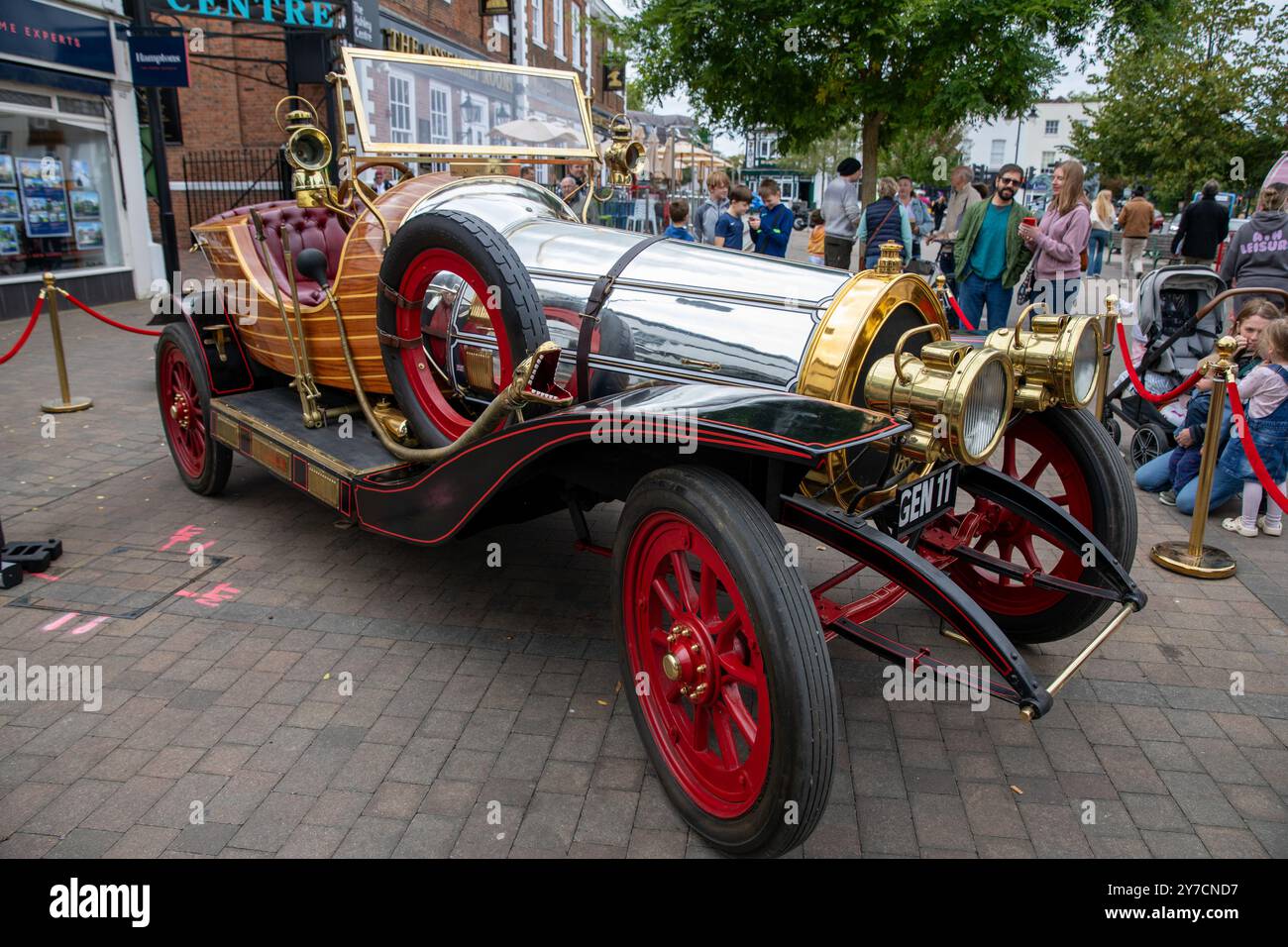 A replica of the car Chitty Chitty Bang Bang. Classic and replicas of ...