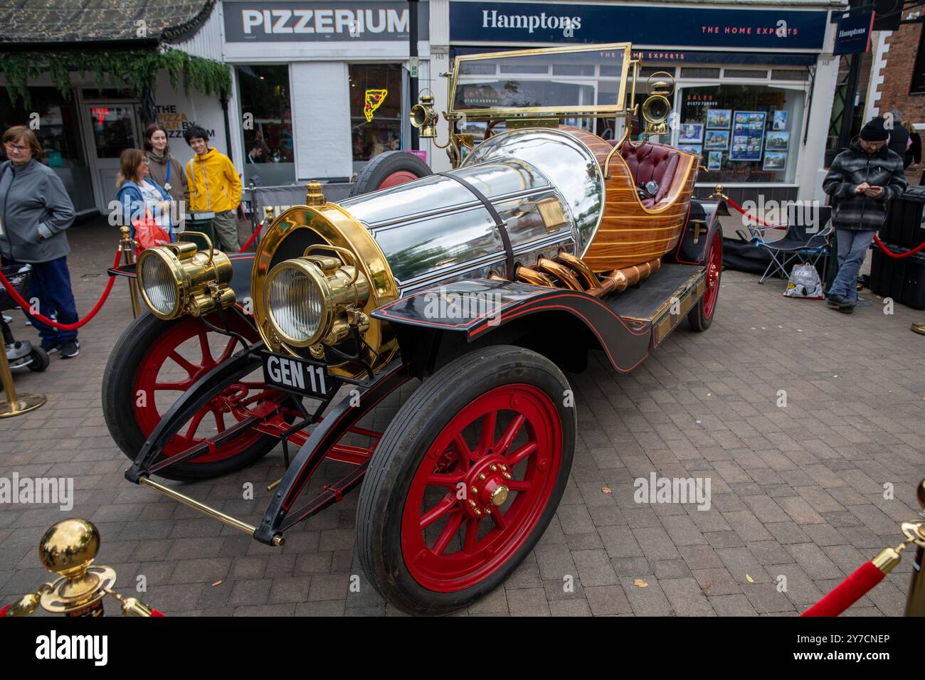 A replica of the car Chitty Chitty Bang Bang. Classic and replicas of ...