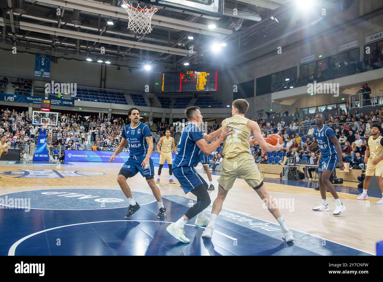 easy Credit BBL, Basketball Bundesliga, Saison 2024/25, 2. Spieltag ...