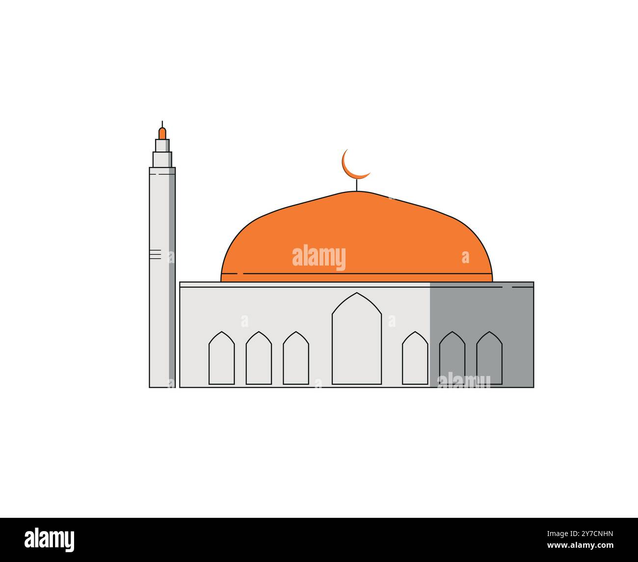 Masjid symbol Stock Vector Images - Alamy