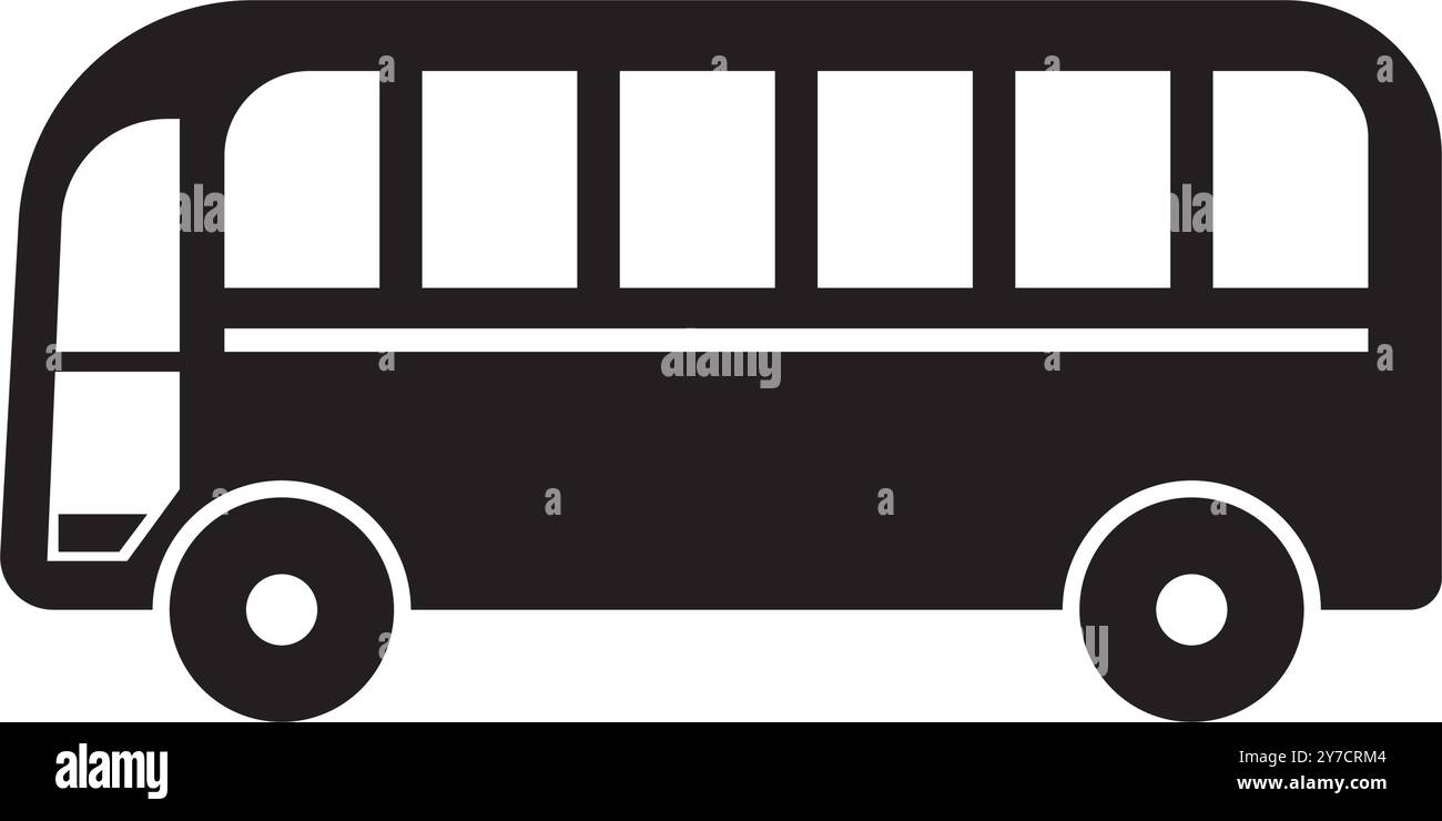 bus icon vector illustration symbol design Stock Vector Image & Art - Alamy