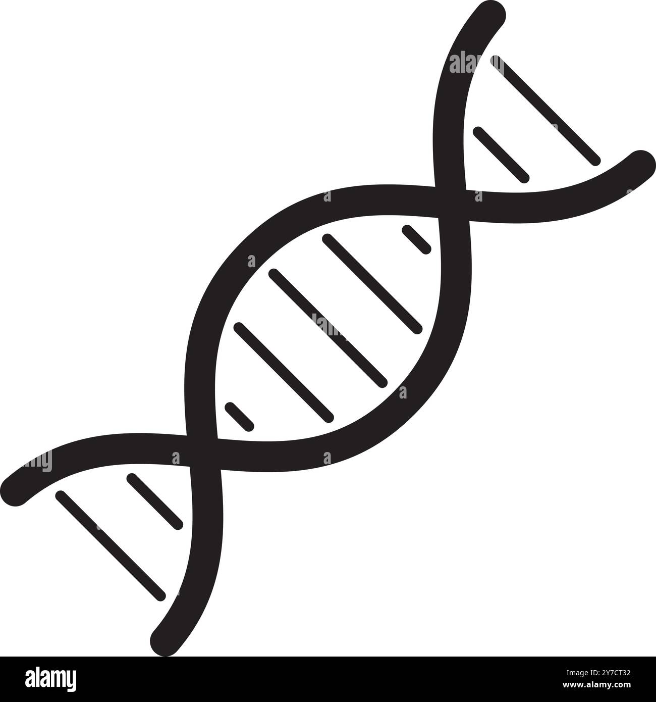 DNA icon vector illustration logo design Stock Vector Image & Art - Alamy