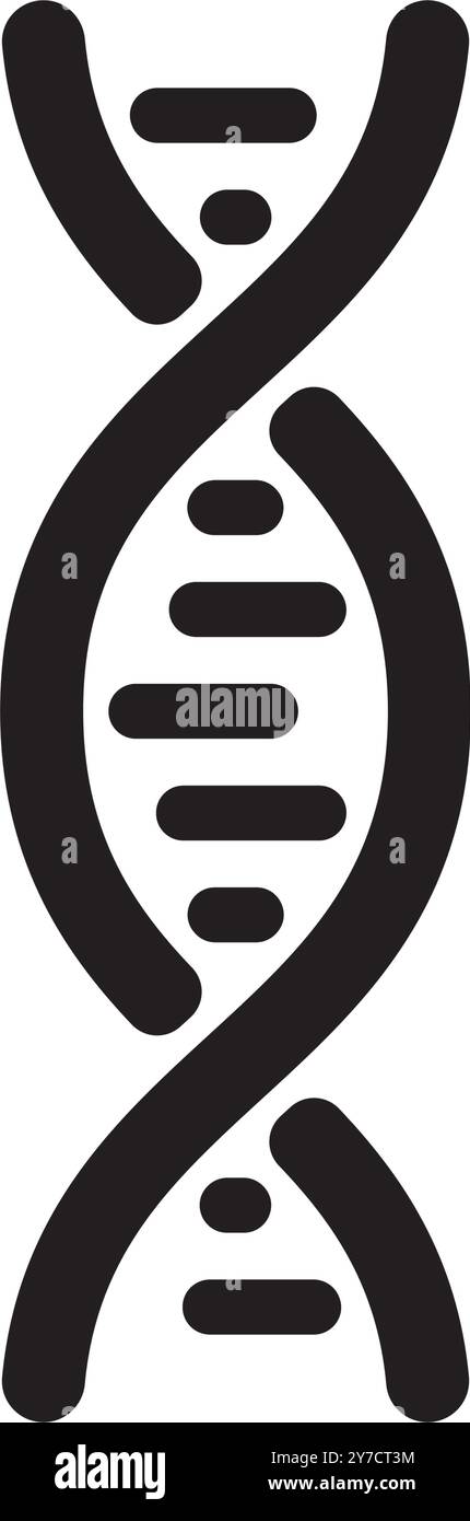 Dna icon set genetics Stock Vector Images - Alamy