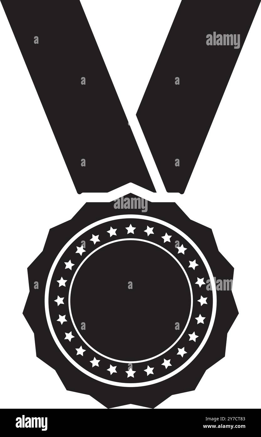 Champion medal Stock Vector Images - Alamy