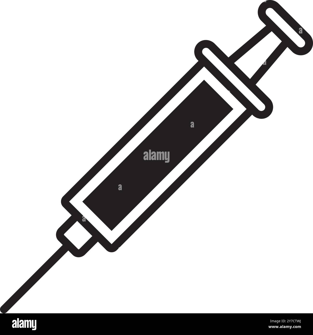 syringe icon vector illustration logo deisgn Stock Vector Image & Art ...