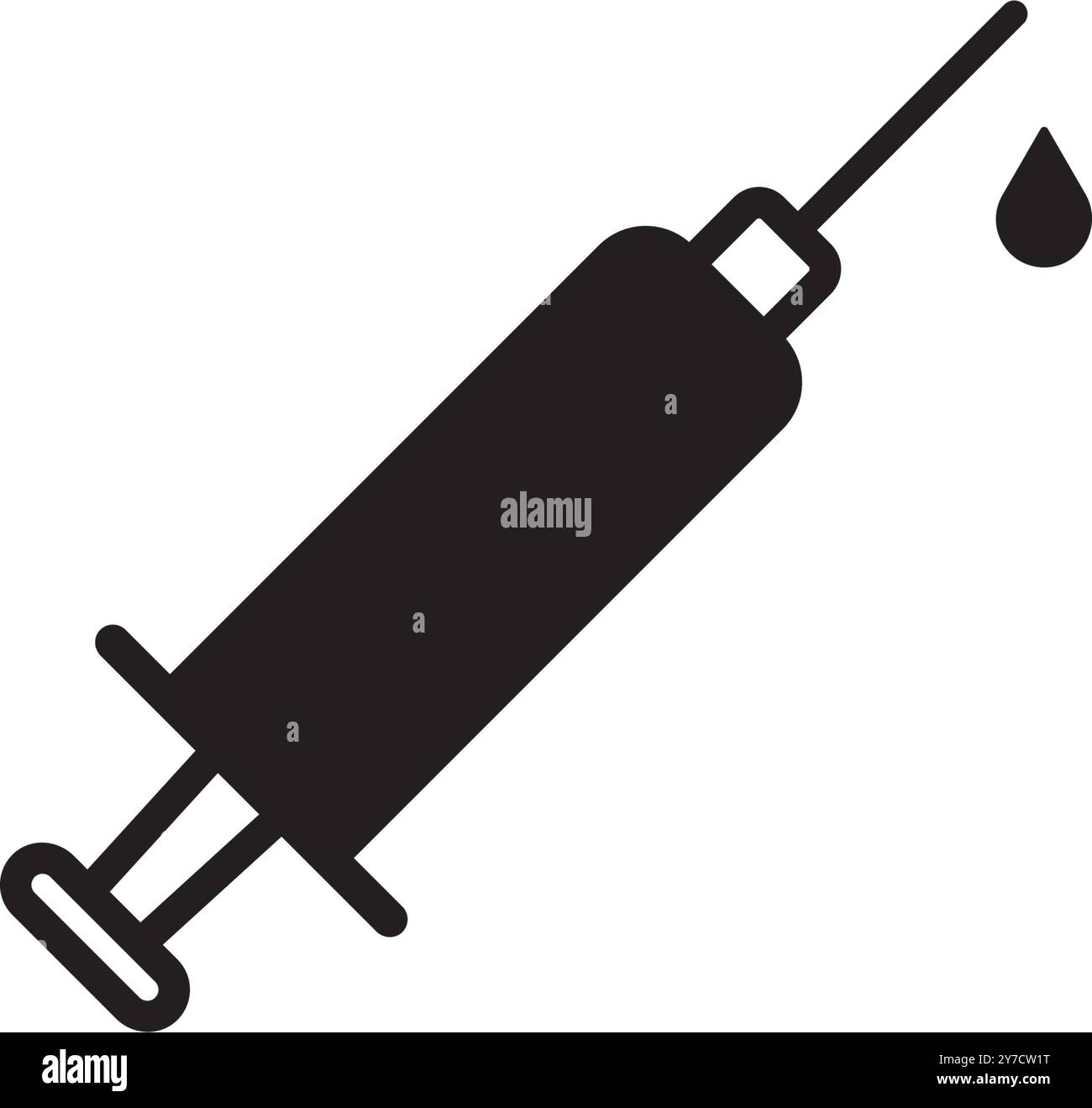 syringe icon vector illustration logo deisgn Stock Vector Image & Art ...