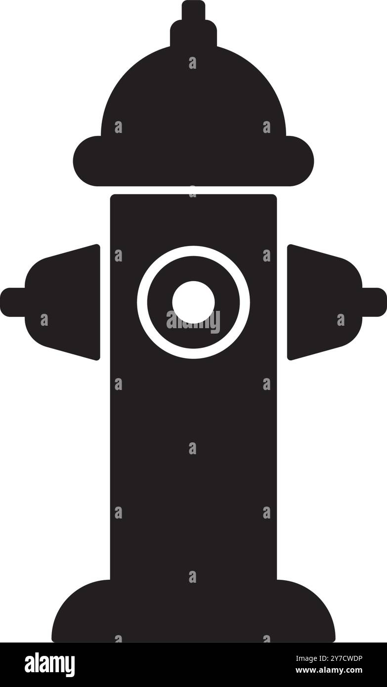 fire hydrant icon vector illustration logo design Stock Vector Image ...