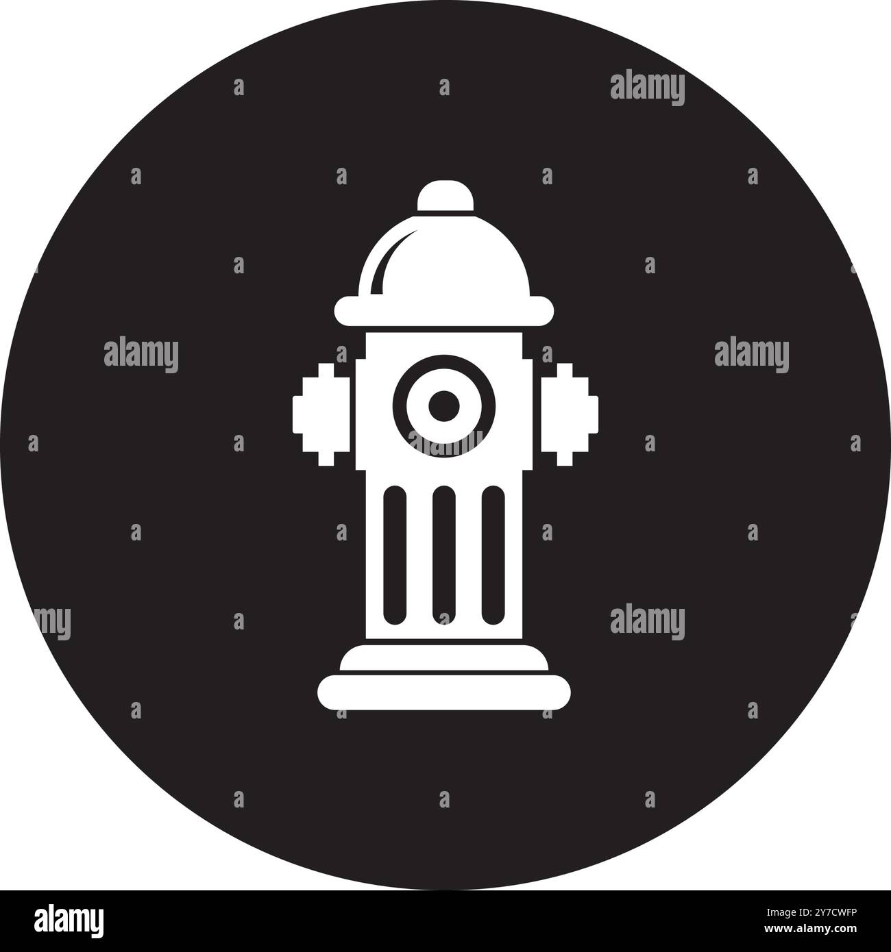 fire hydrant icon vector illustration logo design Stock Vector Image ...